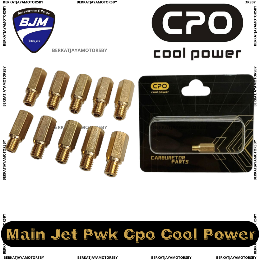 Jual MAIN JET MJ MAINJET PWK PE SPUYER CPO ORIGINAL NINJA TIGER MEGAPRO ...