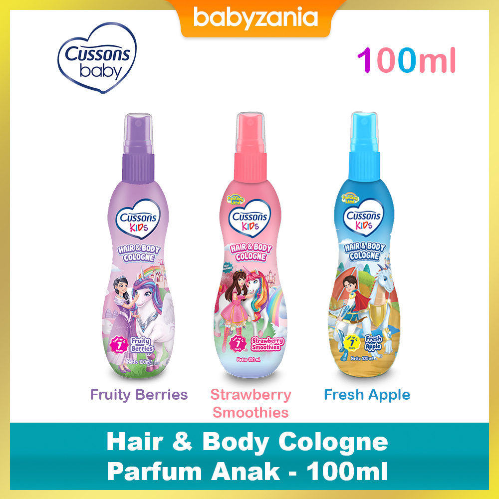 Jual Cussons Kids Hair & Body Cologne Parfum Anak - 100ml | Shopee ...