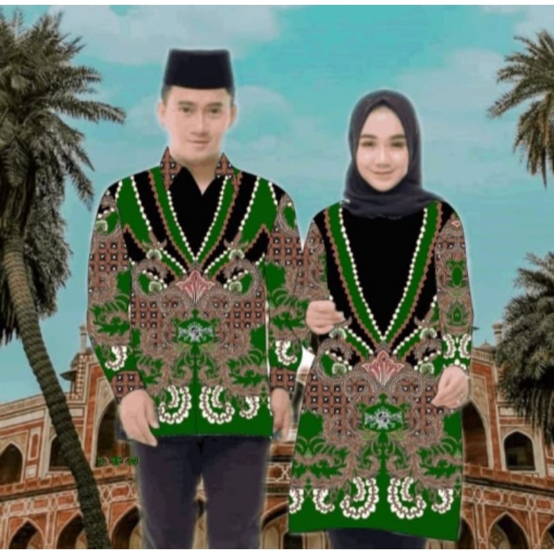 Jual BSWART Batik Ansor Batik NU satu abad Batik Banser Kemeja Banser ...
