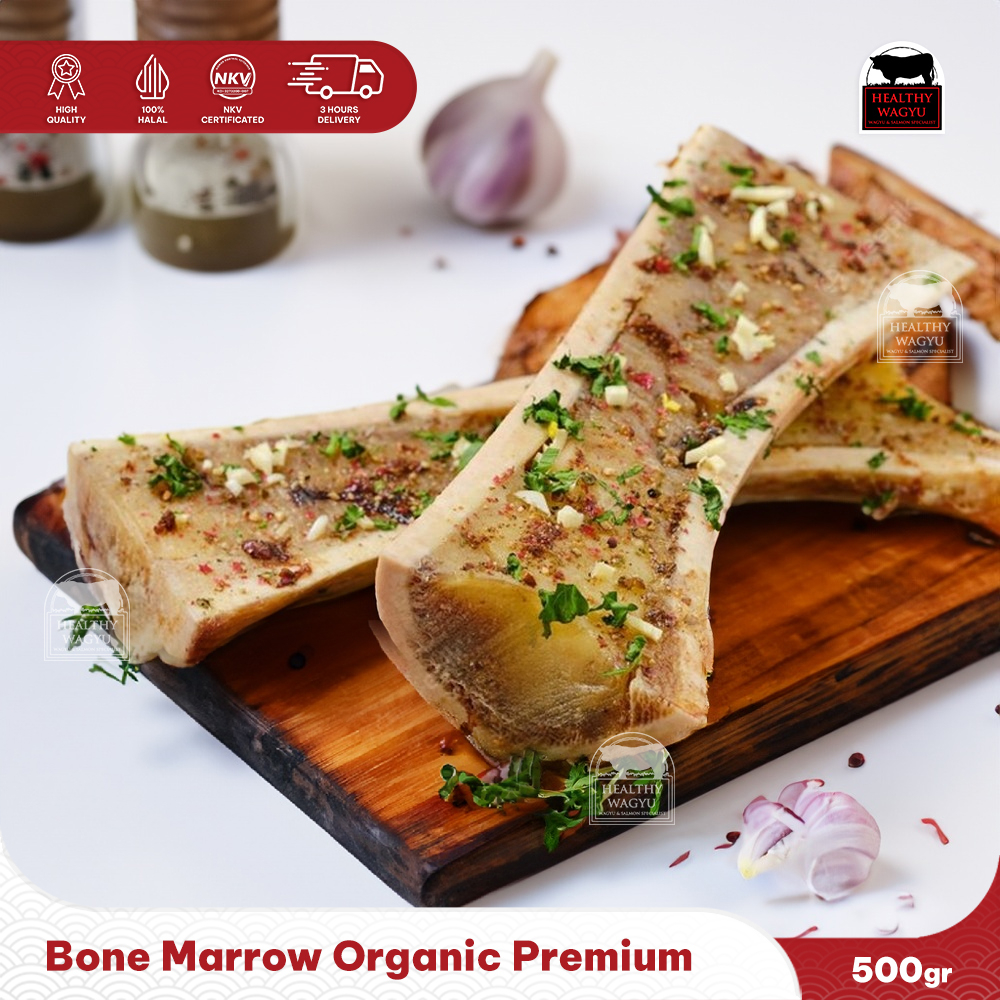 Jual Beef Bone Marrow Organic Tulang Sumsum Belah Panjang Healthy Wagyu ...