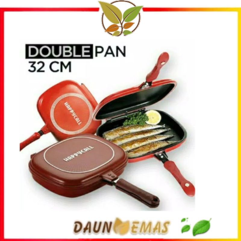 Jual Happy Call Double Pan original JUMBO SIZE Made in KOREA / Pan ...