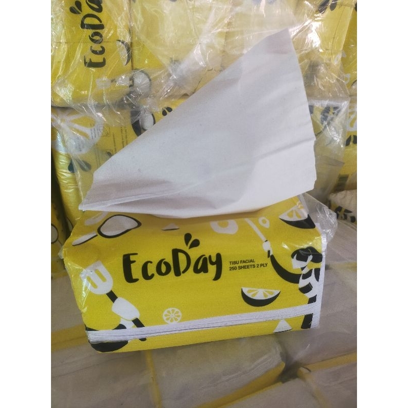 Jual TISSU ECODAY 250 sheet | Shopee Indonesia