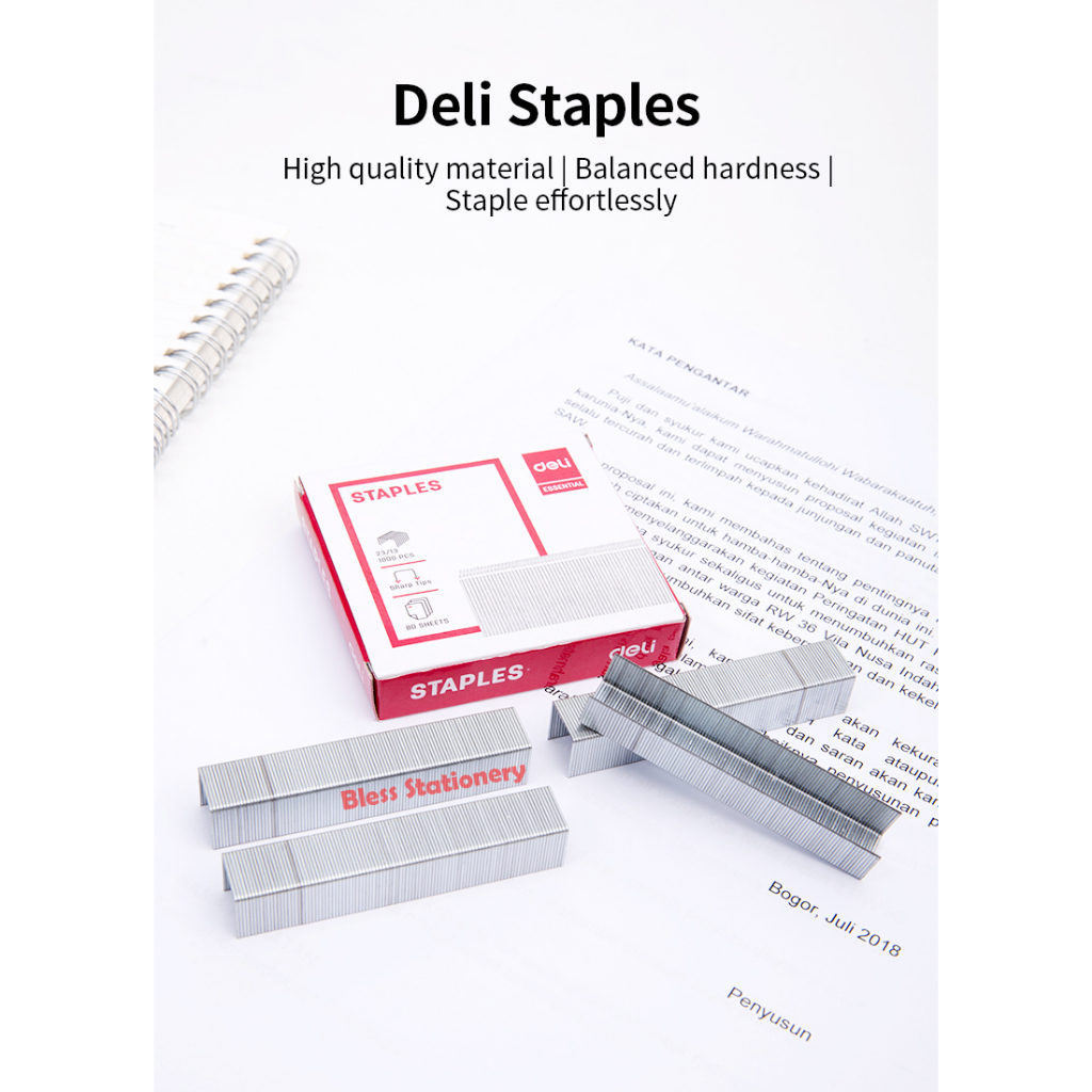 Jual isi staples 23/13 isi stapler 1213 refill staples 2313 refill stapler isi staples 12/13 ...