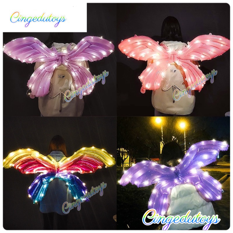 Jual NEW balon kupu-kupu sayap BUTTERFLY ukuran medium 97 x 72cm ...