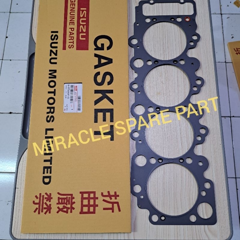 Jual Paking Kop Gasket Only Cylinder Head Deksel Isuzu ELF NKR71 NMR71 | Shopee Indonesia