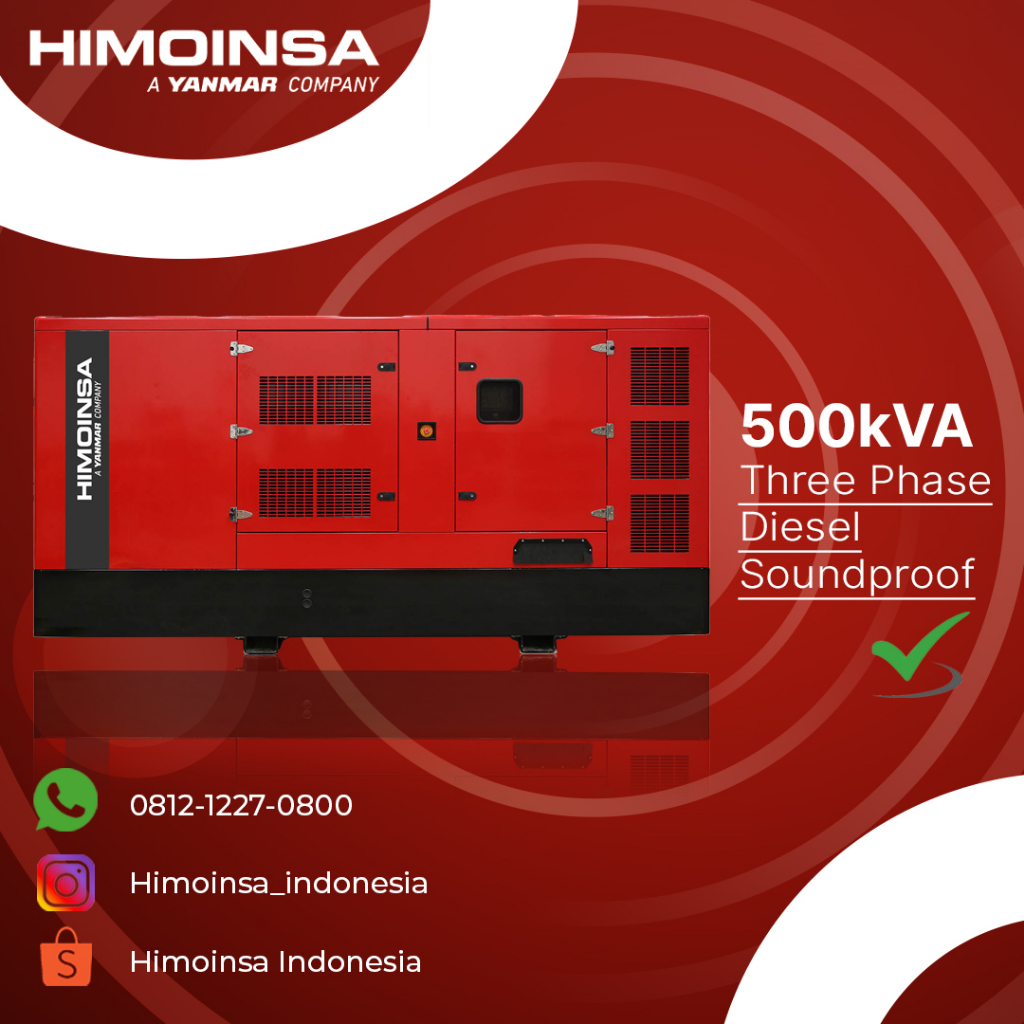 Jual Genset Diesel 500KVA Yanmar Silent/Open Stamford - Murah & Berkualitas | Shopee Indonesia