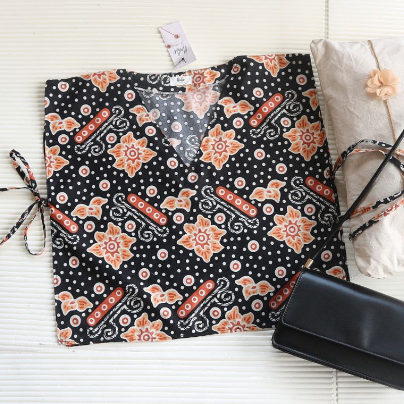 Jual vest batik atasan wanita batik | Shopee Indonesia