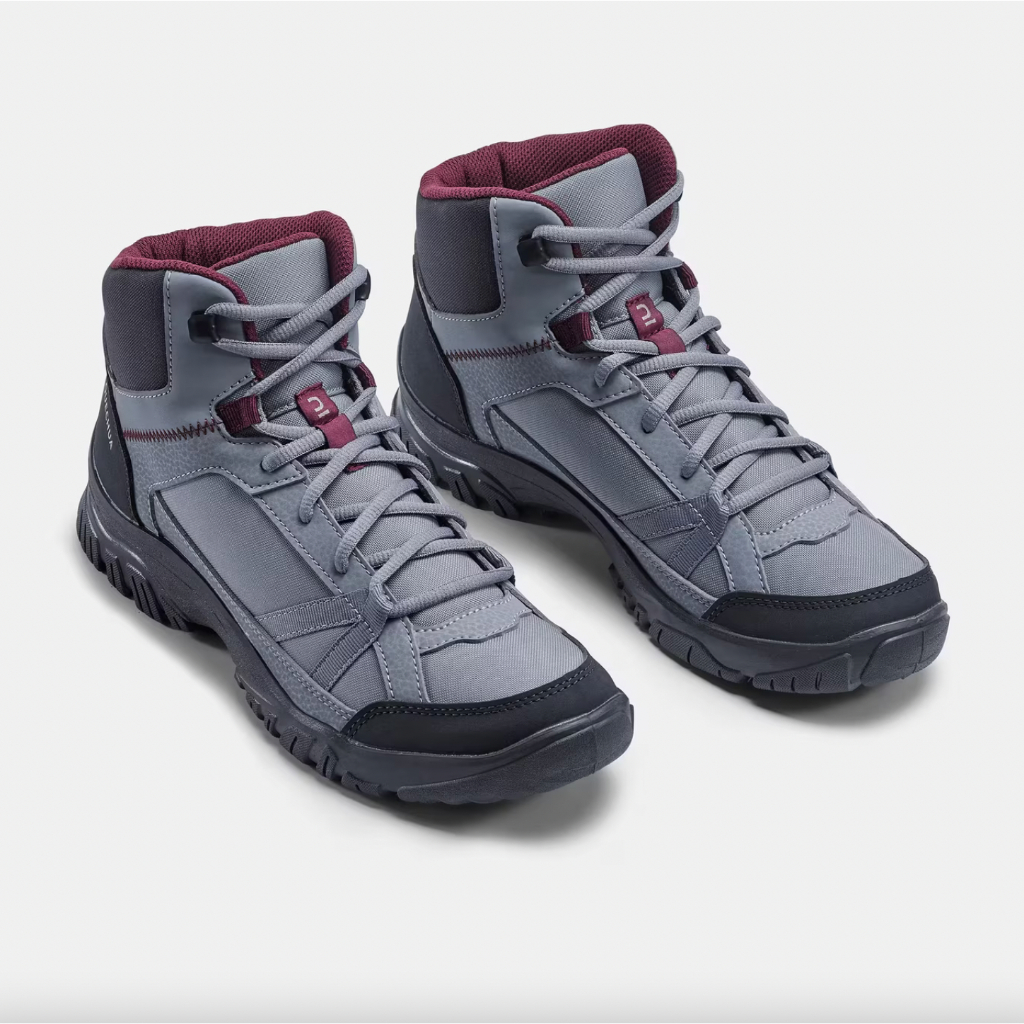 Jual Sepatu Hiking Decathlon Trekking Trail Like New untuk ke alam atau ...