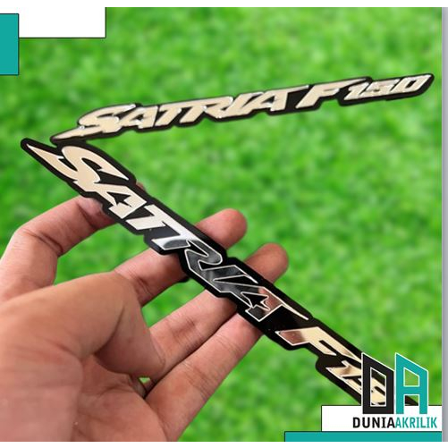 Jual EMBLEM SATRIA F150 LOGO SATRIA F150 AKRILIK | Shopee Indonesia