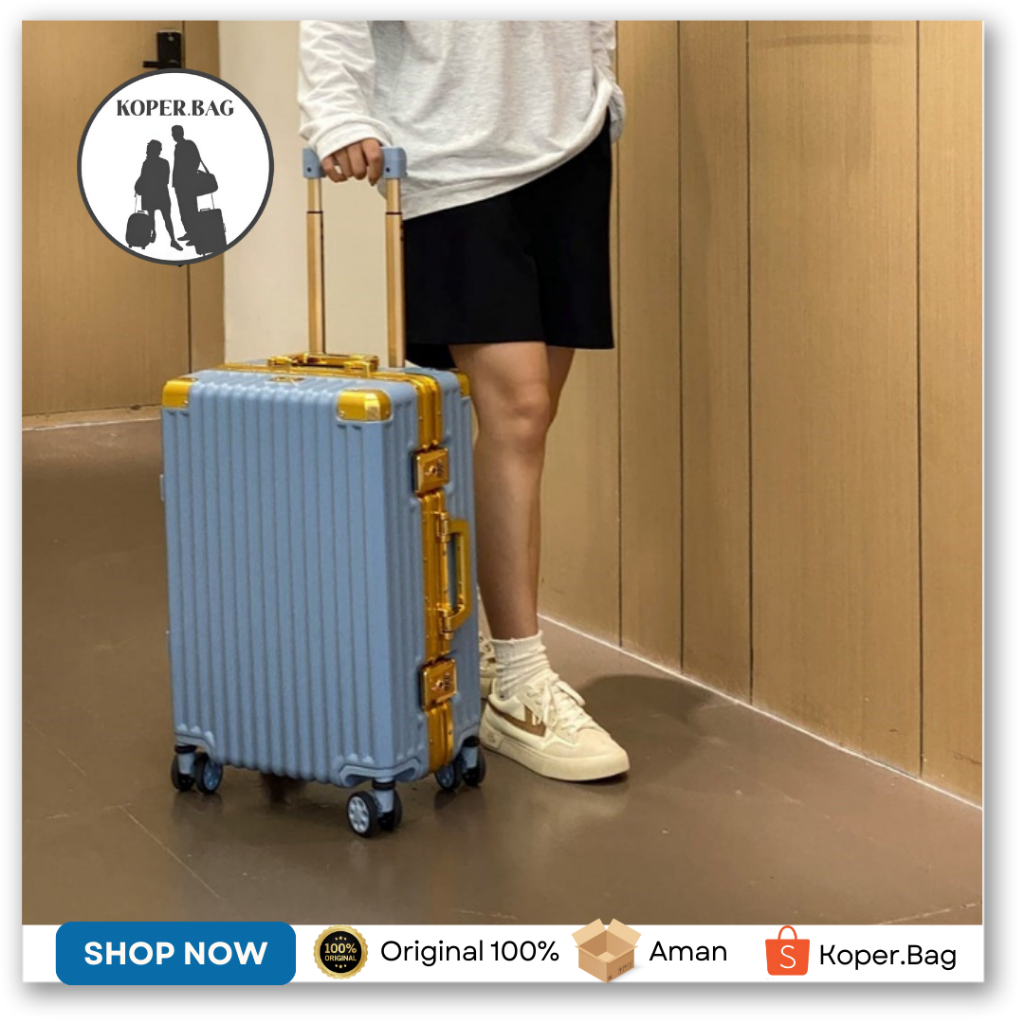 Jual Koper Roaming T003 uk 20-30 inch Elegant TSA Lock Frame Aluminium ...