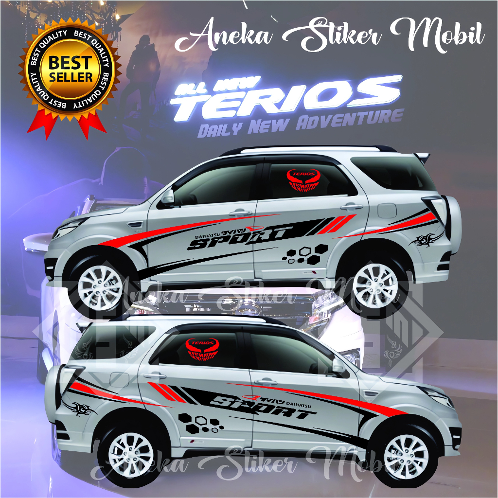 Jual Stiker Daihatsu Terios Model Sport Terbaru | Shopee Indonesia