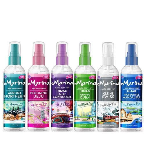 Jual MARINA HAIR AND BODY MIST100ml | Shopee Indonesia