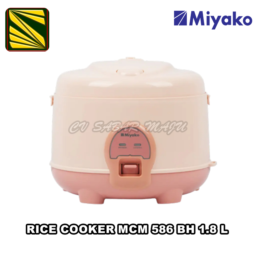 Jual Miyako Magic com / Penanak nasi / Rice cooker MCM 586 BH 1.8 Liter ...