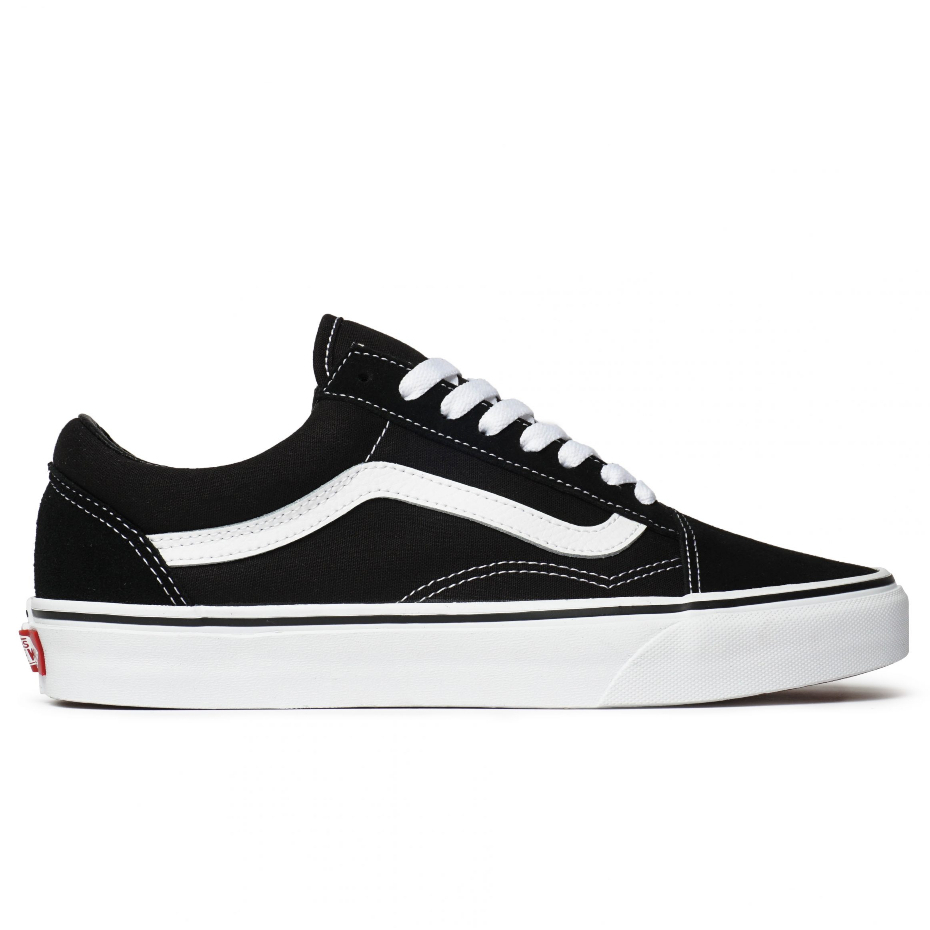 Jual Vans Old Skool Classic Black White Shopee Indonesia