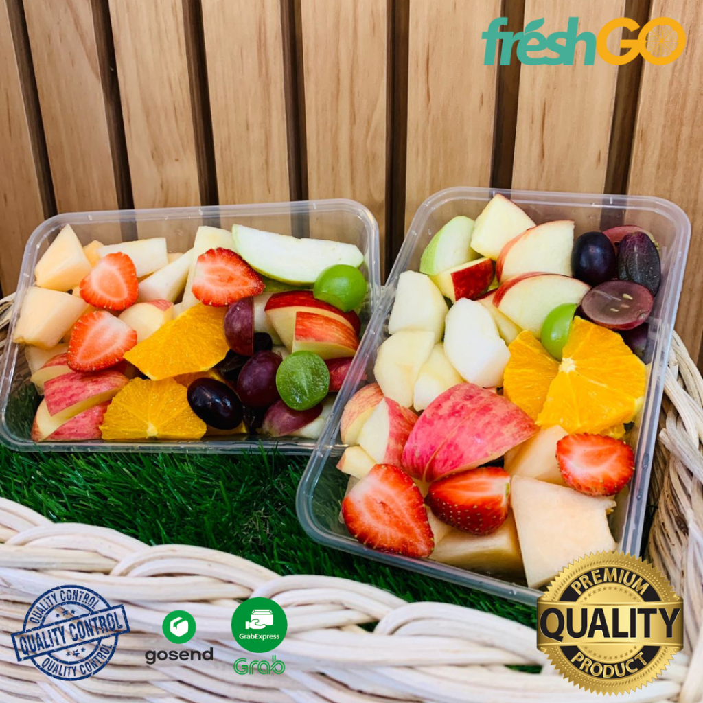 Jual Buah Potong Mix Super Segar Pack Fresh Go Shopee Indonesia