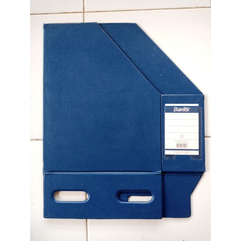 Jual BOX FILE JUMBO BANTEX 4011 / BOX PENYIMPANAN BERKAS A4,F4, MAP ...