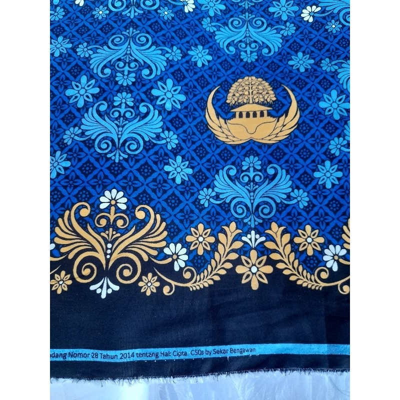 Jual Kain Batik KORPRI type C50s ecer meteran | Shopee Indonesia
