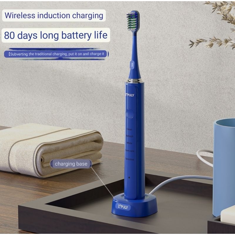 Jual Enpuly Ultrasonic Toothbrush Real head movement | Shopee Indonesia