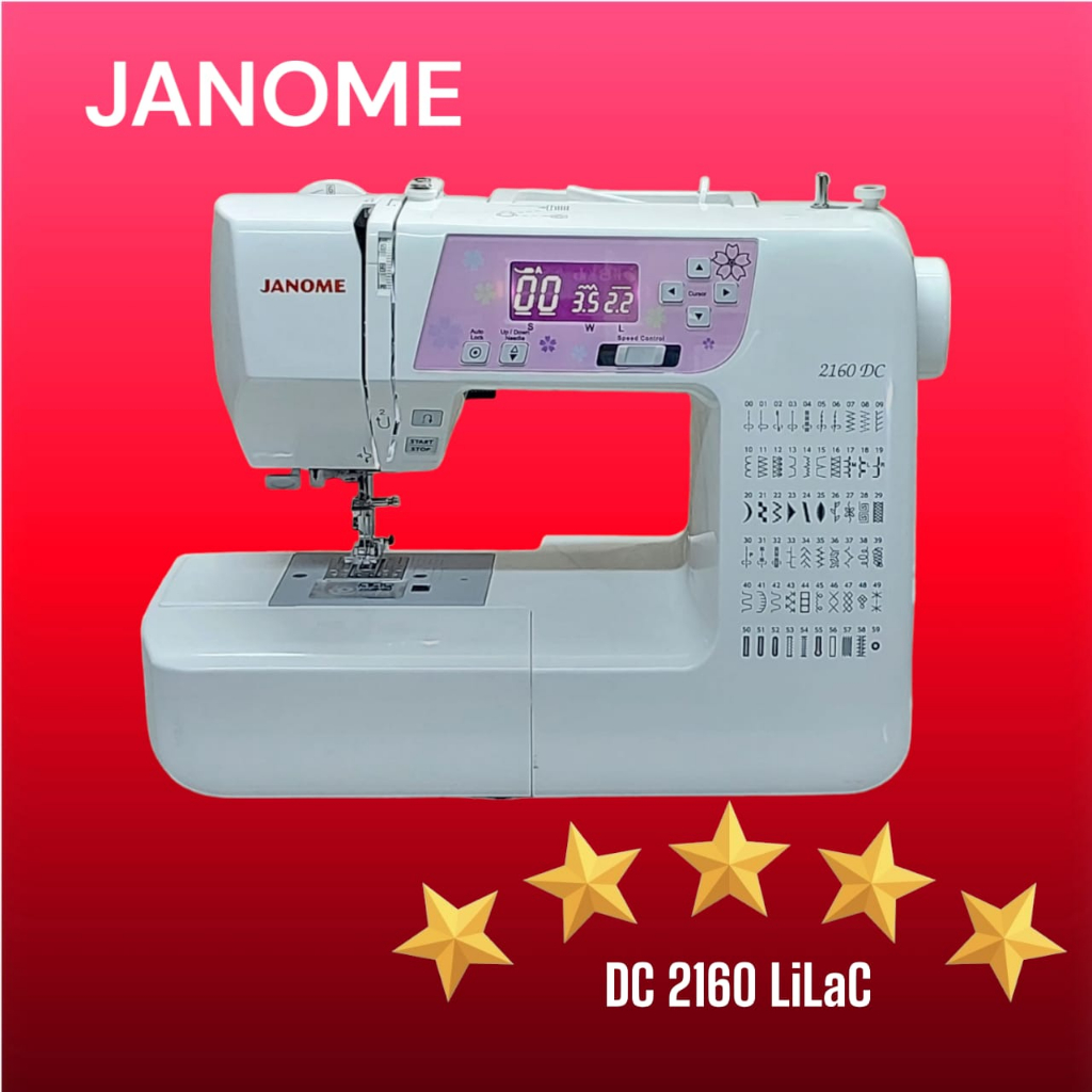 Jual mesin jahit model komputer merk janome model 2160dc | Shopee Indonesia