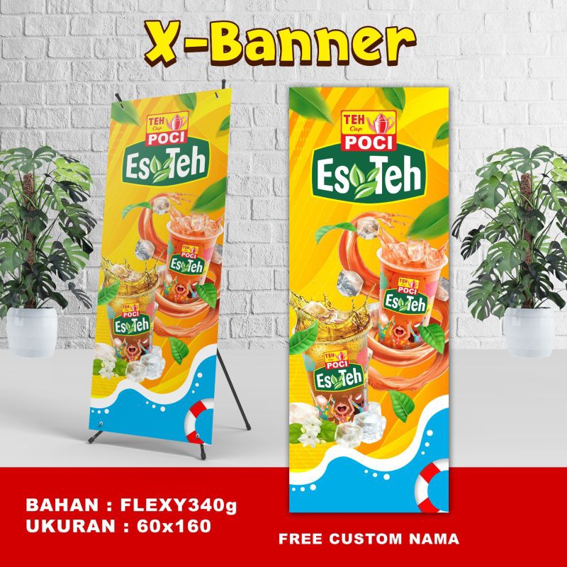 Jual SPANDUK BANNER ES TEH POCI | Shopee Indonesia