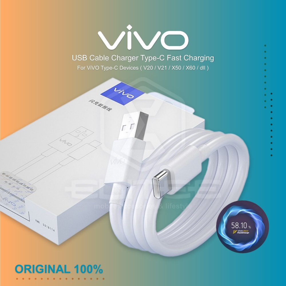 Jual VIVO Kabel Data Original 100% Fast Charging Micro USB Type C USB Micro | Shopee Indonesia