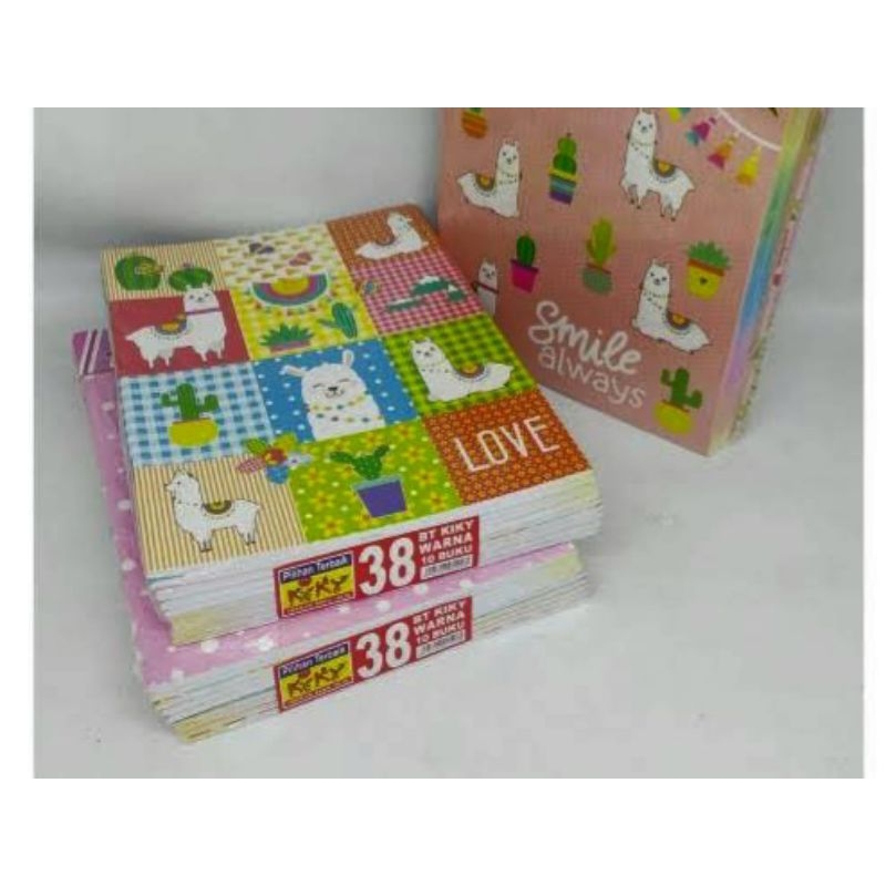 Jual Buku Tulis Kiky 38 Lembar / Pack (10 pcs) | Shopee Indonesia