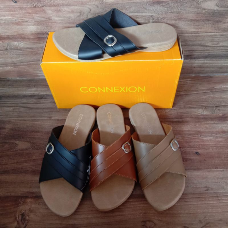 Jual Sandal Selop Wanita CONNEXION Mix Barang Pabrik | Shopee Indonesia
