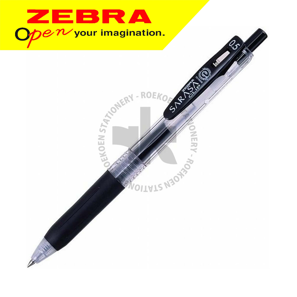 Jual Zebra Sarasa Clip Retractable Ballpen Gel 0.5mm | Shopee Indonesia