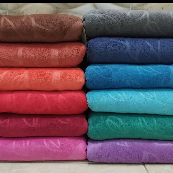 Jual Handuk Emily Gucci Emboss Import Ukuran 75 X 150 Cm | Shopee Indonesia