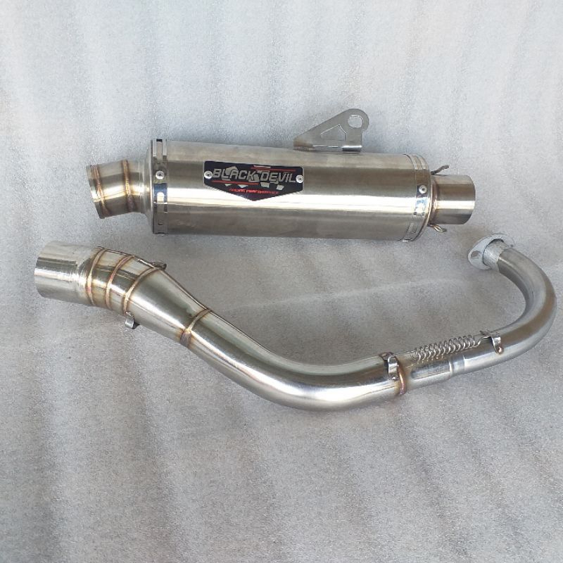 Jual KNALPOT RACING BLACK DEVIL INLET50 NMAX BEAT SCOPY VARIO DLL ...