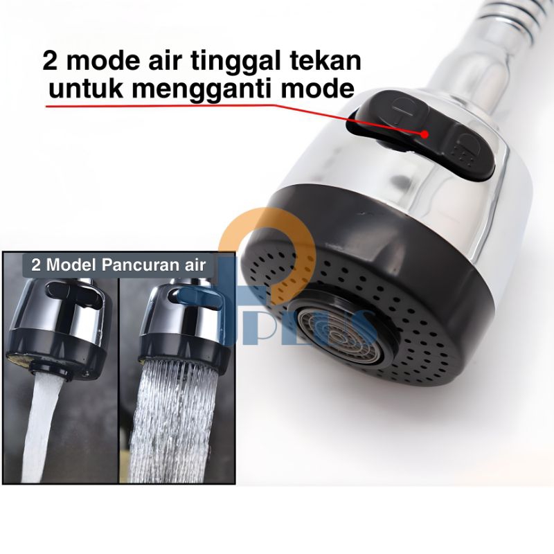 Jual [ Pplus ] Kran Keran angsa flexible murah leher angsa stainless ...