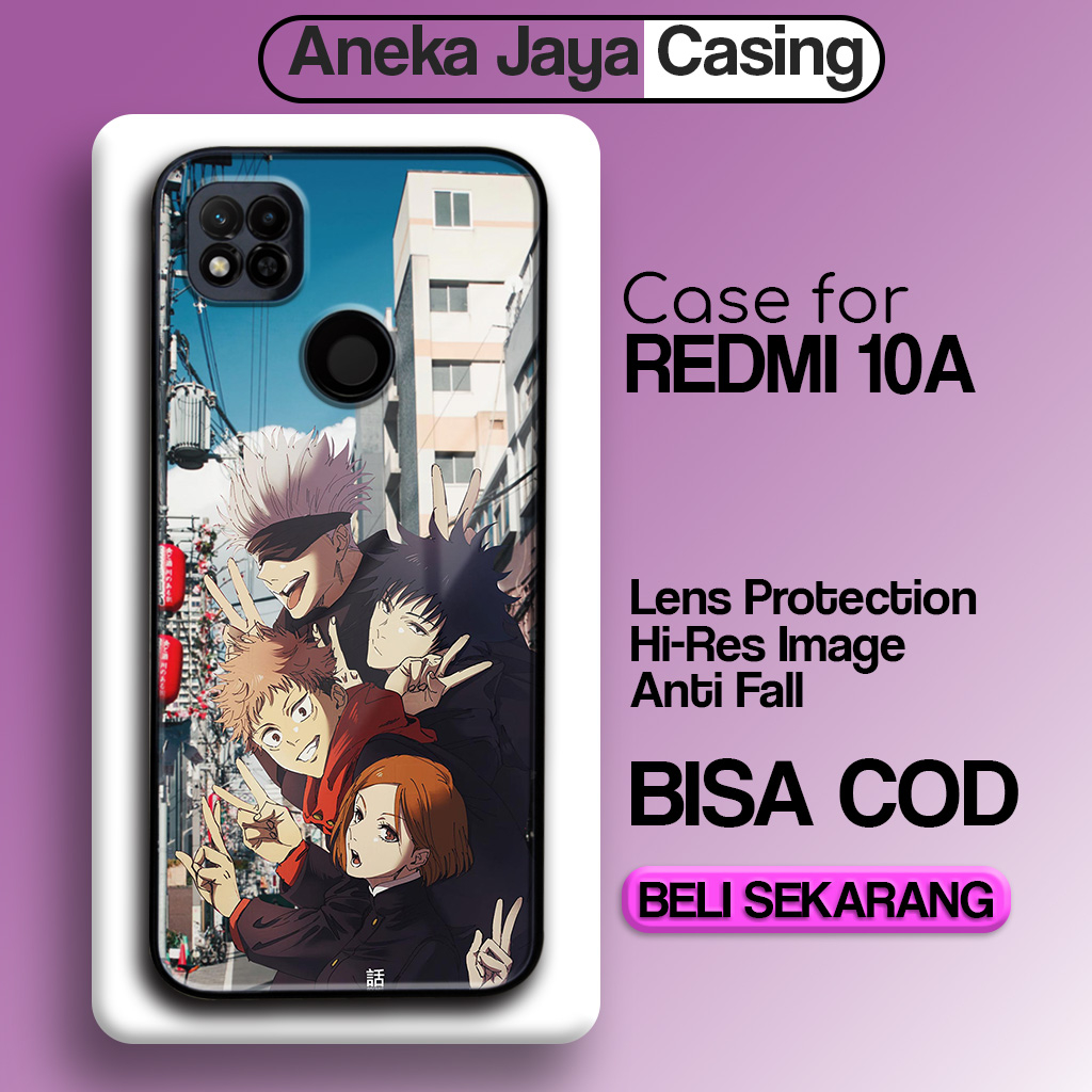 Jual case redmi 10a motif terbaru aesthetic kartun anime jujutsu kaisen ...