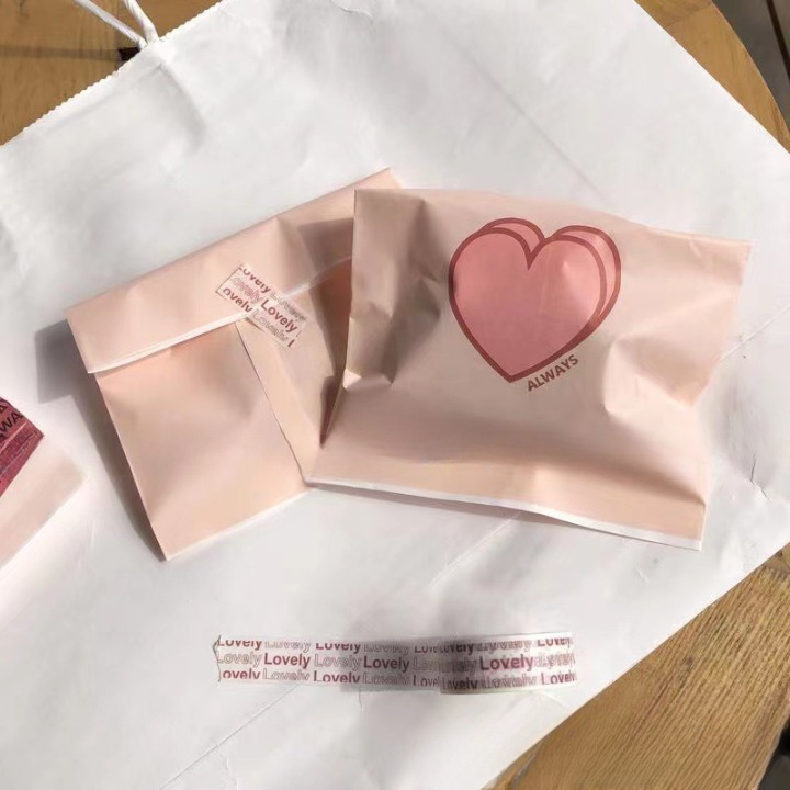 Jual Homemade Love Pink Kertas Paper Bag Kecil Lucu Aesthetic Gift ...
