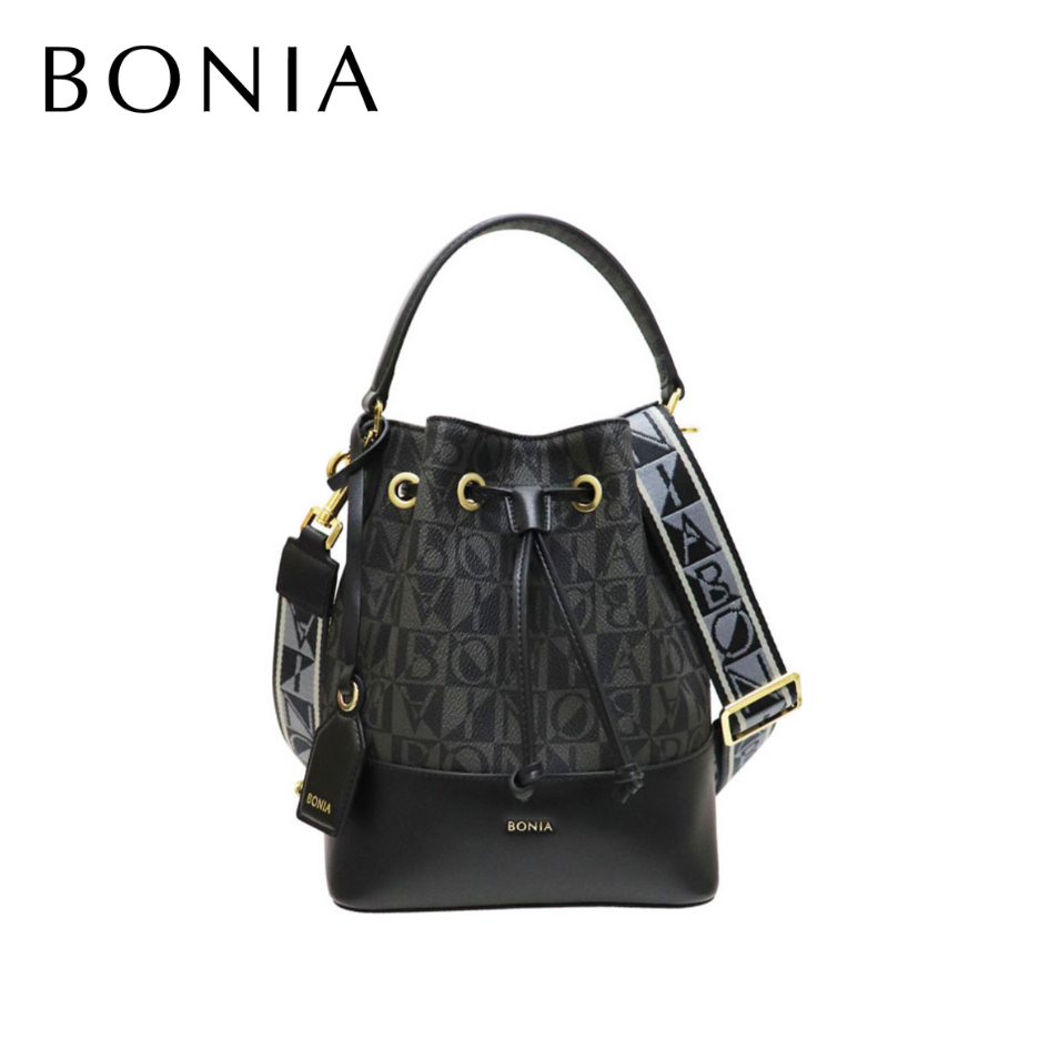 Jual Bonia - Monogram Bucket Bag | Shopee Indonesia