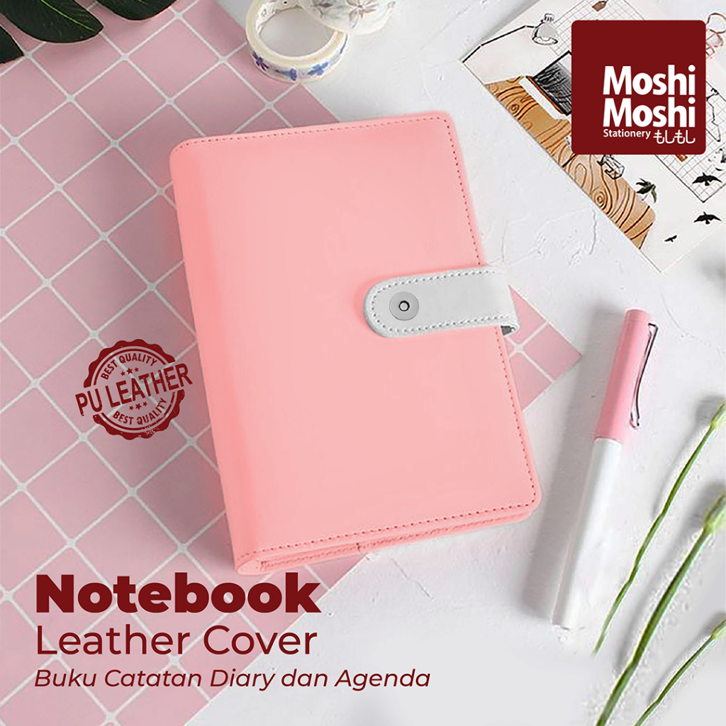 Jual Notebook Diary Moshi Buku Tulis Memo Agenda Multifungsi Cover ...