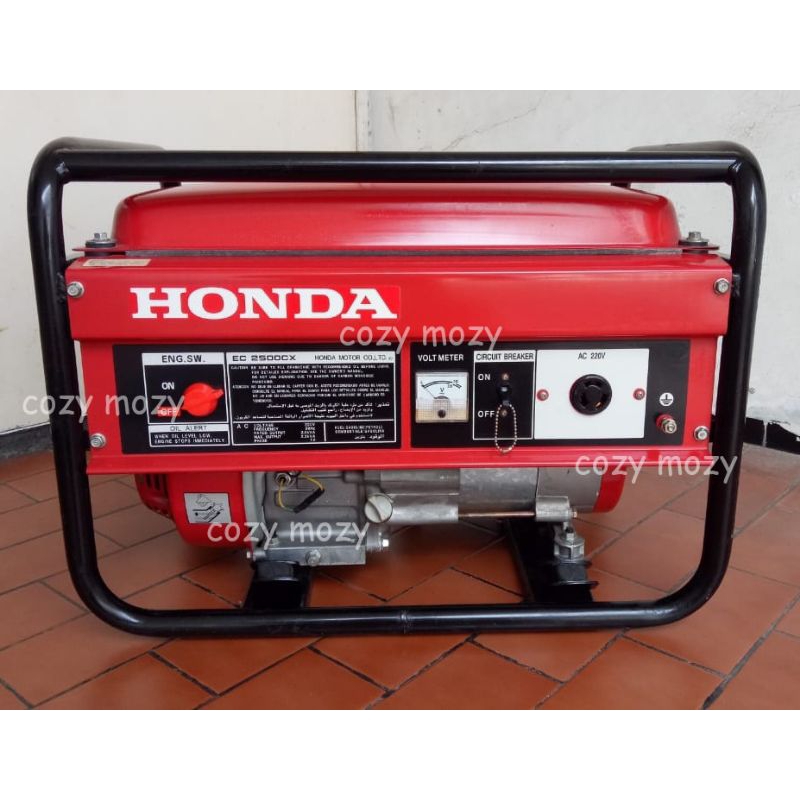 Jual Mesin Genset Bensin EC 2500CX HONDA GENERATOR EC 2500 CX Made in ...