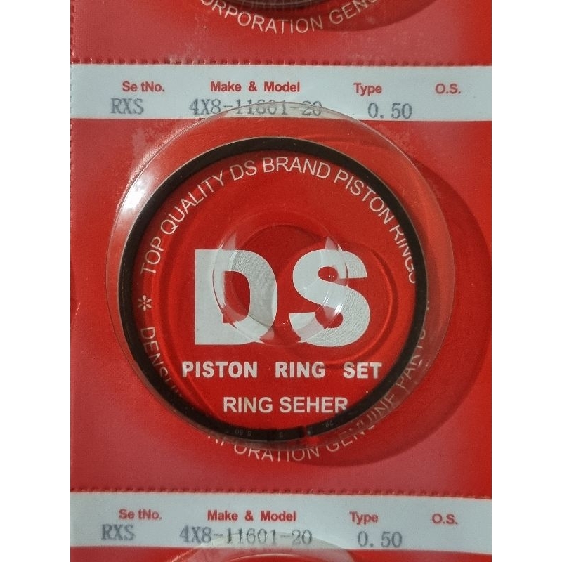 Jual RING SEHER / RING PISTON RXS, RX SPESIAL (4X8) DENSHIN | Shopee ...