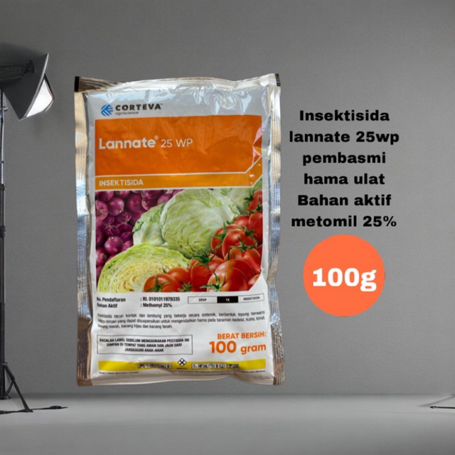 Jual insektisida metomil 25% Lannate 25wp (100g) | Shopee Indonesia