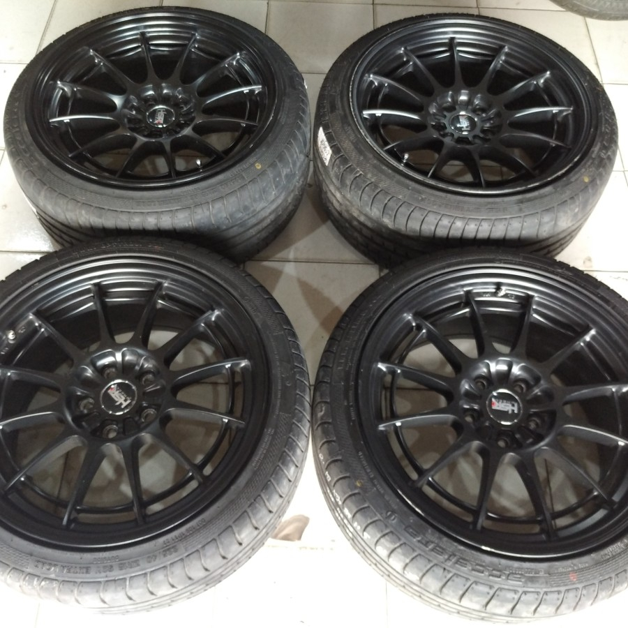 Jual Velg Mobil Bekas Enkei Spider Hsr Ring 18x8,5/9,5 Pcd 5x114 Velg Only Tanpa Ban Buat Inova ...