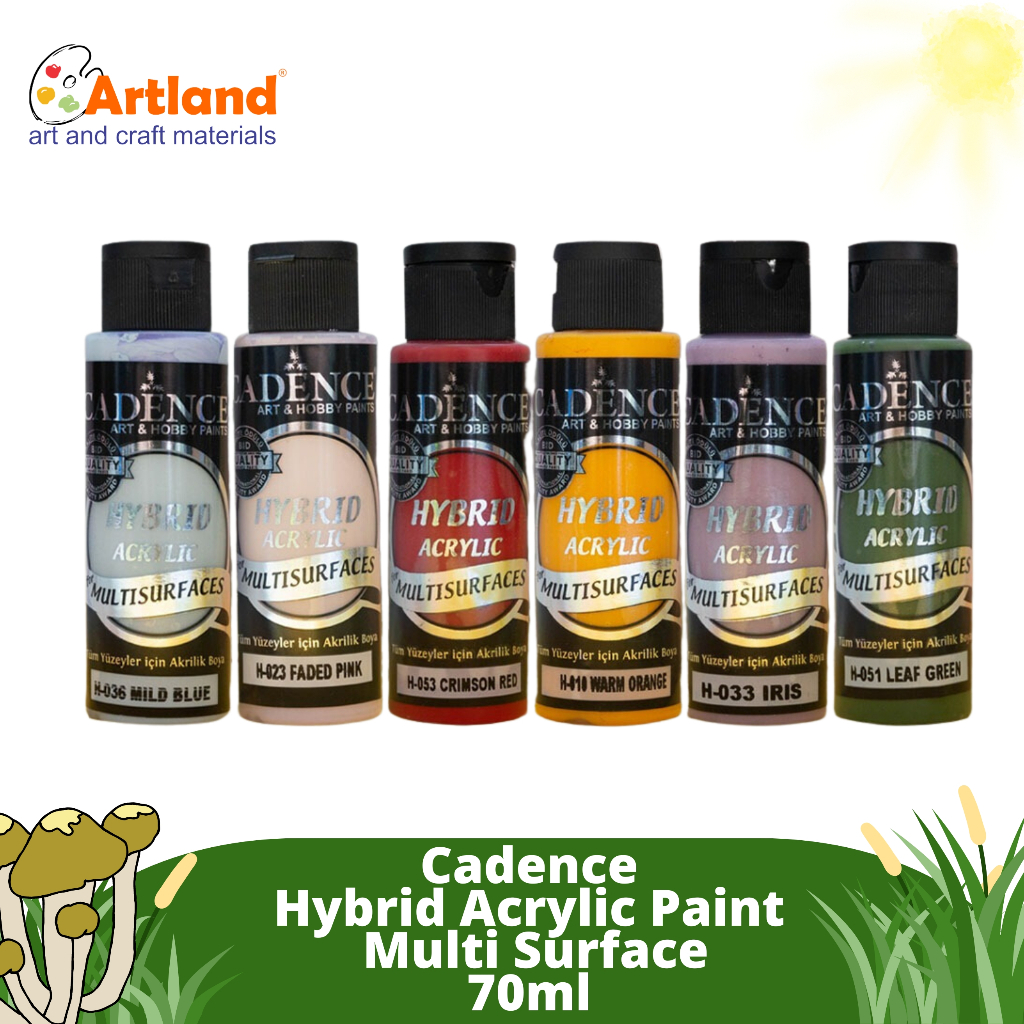 Jual Cadence Hybrid Acrylic Paint Multi Surface 70ml | (1/3) | Shopee ...