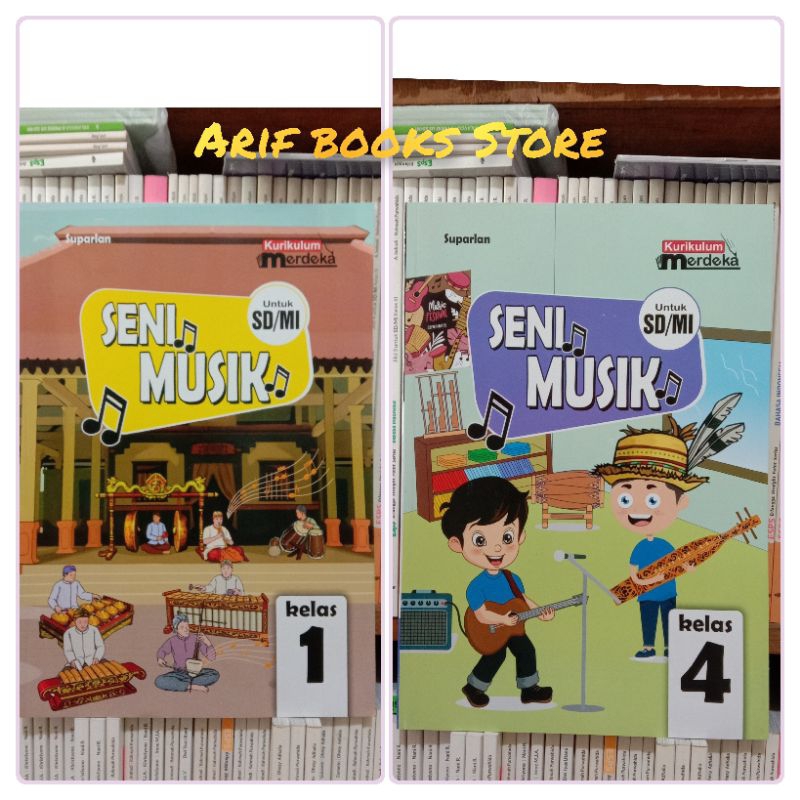 Jual BUKU SENI MUSIK KELAS 1 dan 4 SD/MI KURIKULUM MERDEKA | Shopee Indonesia