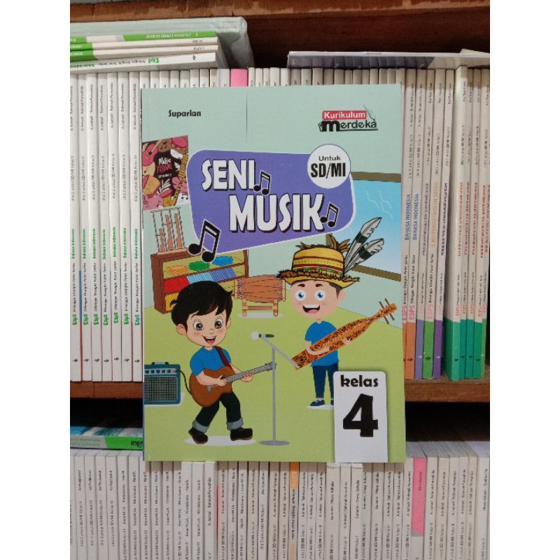 Jual BUKU SENI MUSIK KELAS 1 dan 4 SD/MI KURIKULUM MERDEKA | Shopee Indonesia