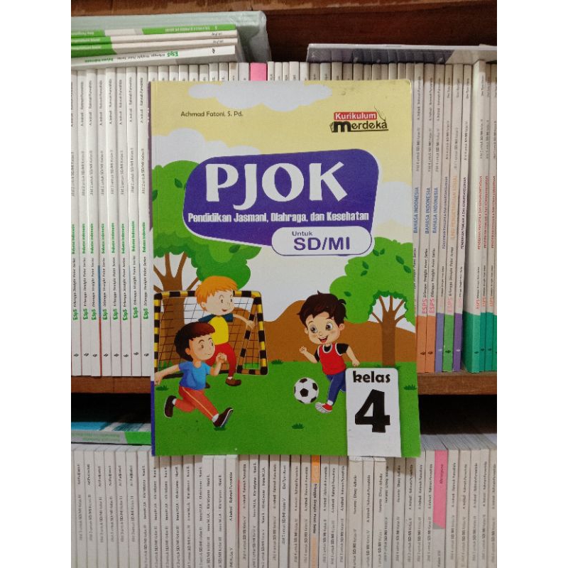 Jual BUKU PJOK SD/MI KELAS 1 DAN 4 KURIKULUM MERDEKA | Shopee Indonesia