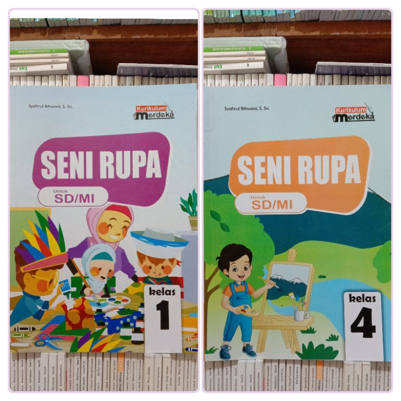 Jual BUKU SENI RUPA SD/MI KELAS 1 DAN 4 KURIKULUM MERDEKA | Shopee Indonesia