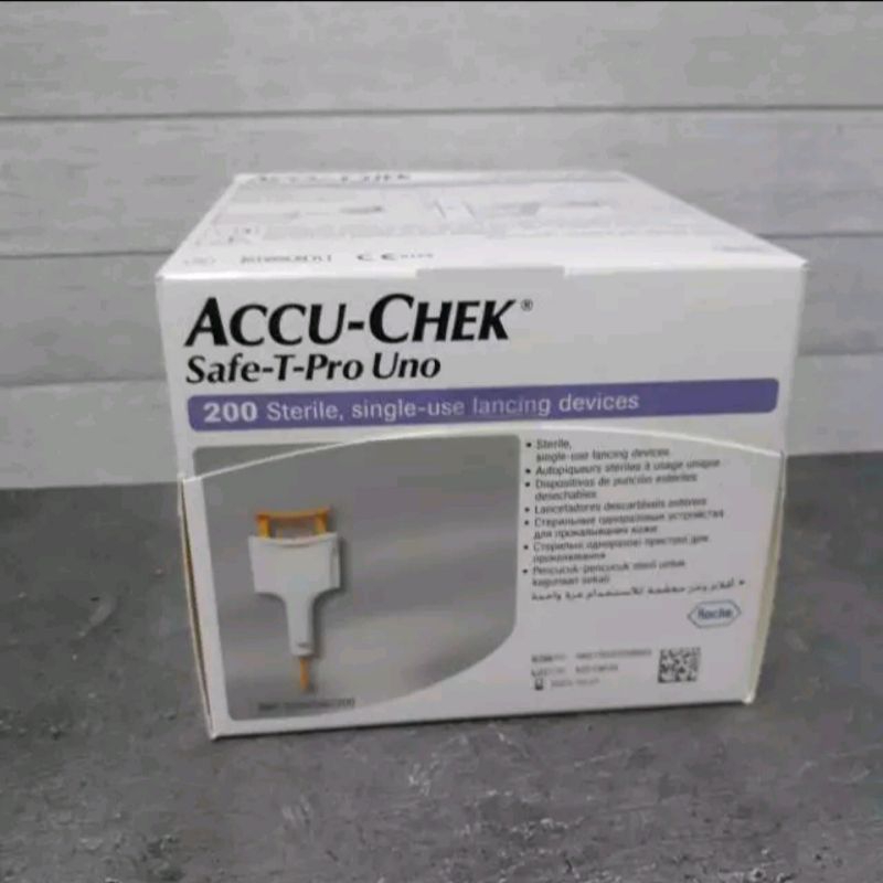 Jual ACCU CHEK SafeT Pro Uno | Shopee Indonesia