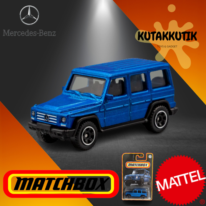 Jual Matchbox Mobil 2015 Mercedes Benz G 500 Biru Mercedes Benz Edition ...