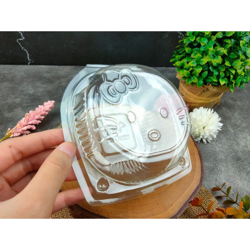 Jual Mika Hello Kitty isi 10Pcs / Mika Kue Kemasan / Mika Dessert Kue ...