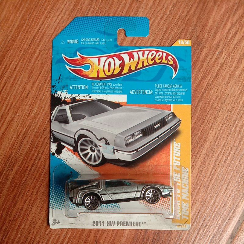 Jual hotwheels back to the future time machine dmc delorean 2011 hw ...