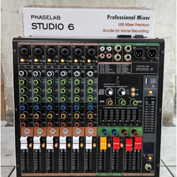 Jual Mixer Analog Phaselab / Phase Lab Studio 6 - 6 channel | Shopee ...