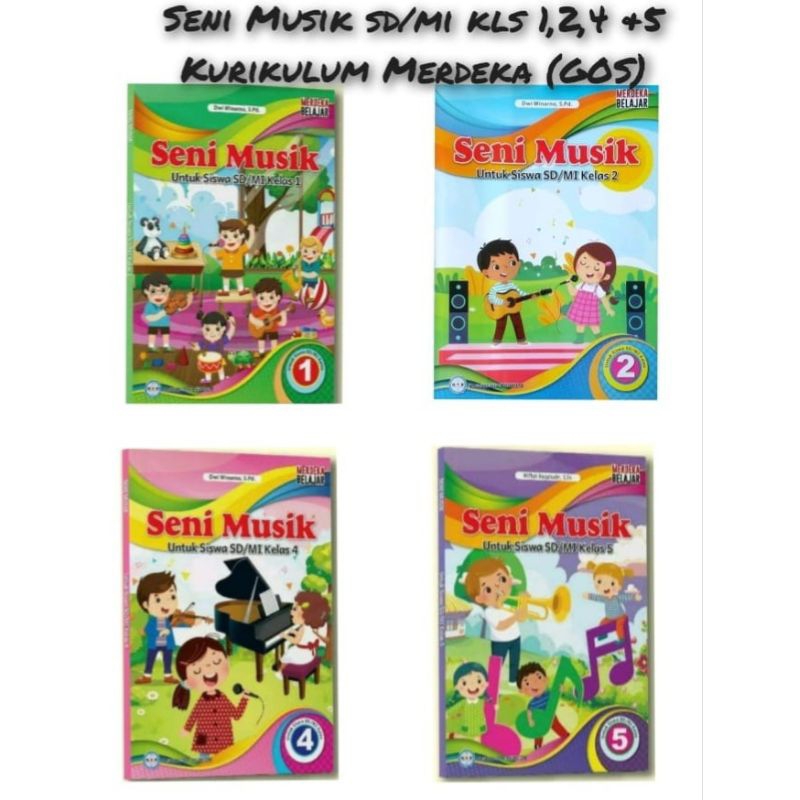 Jual Buku Siswa Seni Musik Untuk SD/MI Kelas 1,2,4,5 Edisi Kurikulum Merdeka | Shopee Indonesia